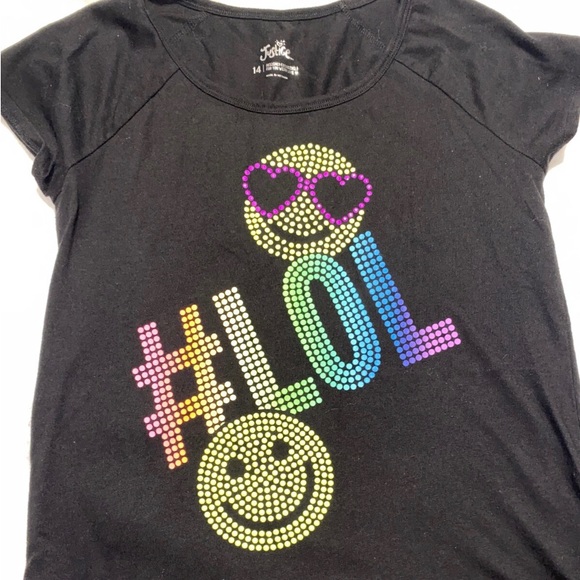 Justice | Shirts & Tops | Justice Smiley Face Shirt | Poshmark